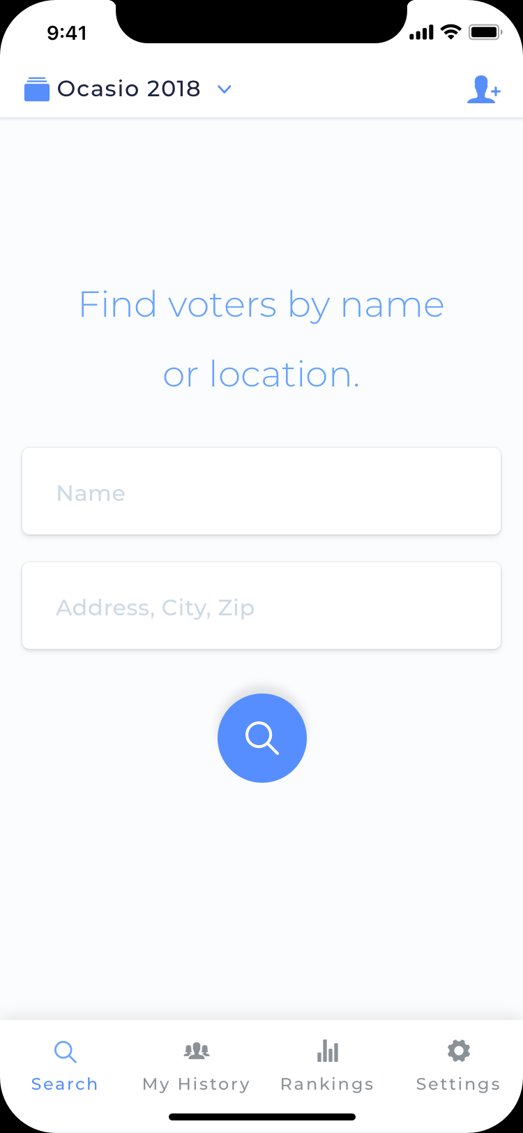 Search Screen | Reach