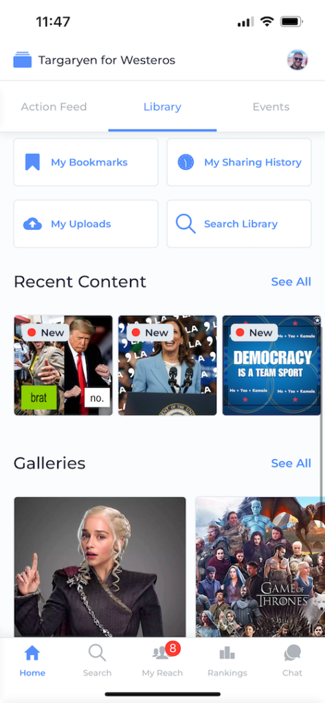 Content Library | Reach